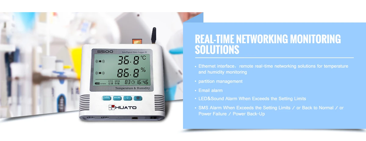 Huato System (shenzhen) Co., Ltd. - Temperature Data Logger, Digital ...
