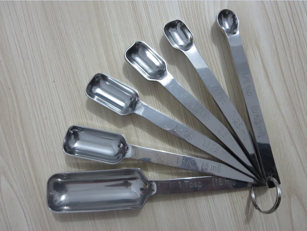 Heavy Duty Stainless Steel Mg Measuring Spoon Digital Set Of 6 - Buy Mg ...