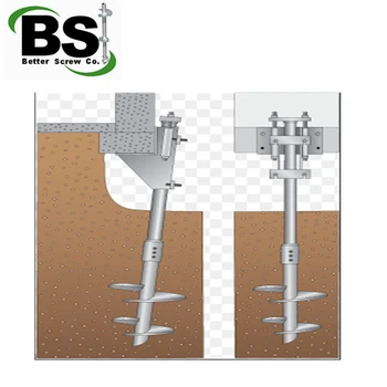 Foundation Repair Helical Piles And Brackets - Buy Foundation Repair ...