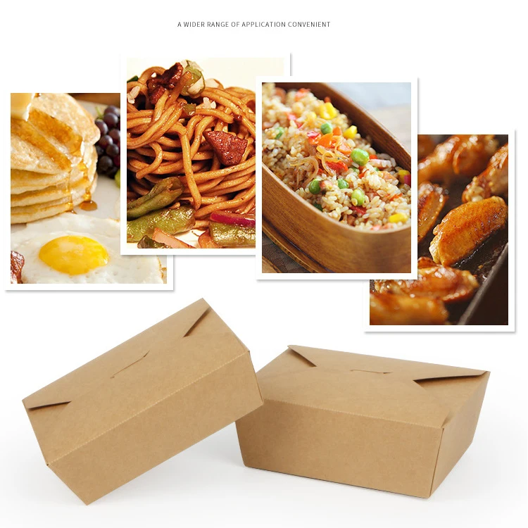 Disposable Packaging Paperboard Food Tray Kraft Paper Boat Box - Buy ...