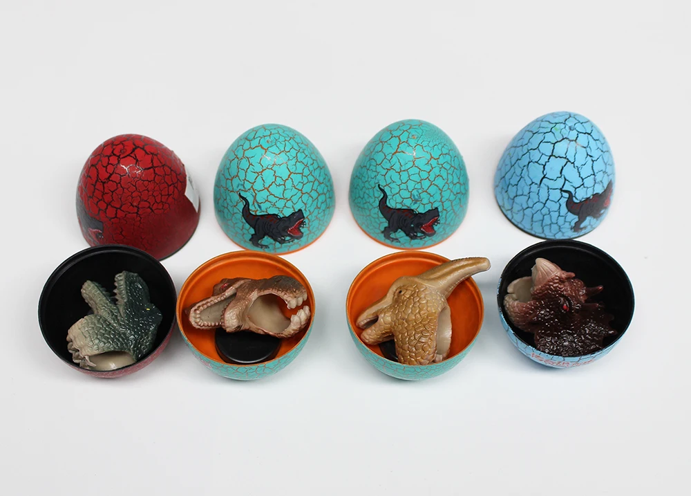 Kids Dino Theme Park Toy Plastic Dinosaur Ring In Egg - Buy Plastic ...