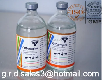 Veterinary Antidotal Injection Atropine Sulfate Injection For Cattle ...