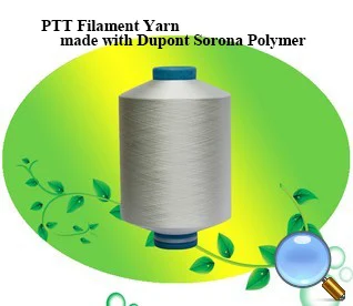 Dupont Sorona Ptt Filament Yarn - Buy Polyester Yarn,Ptt Yarn,Yarn For ...