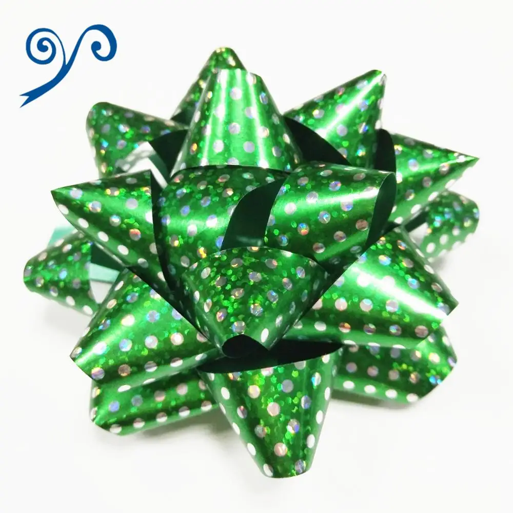 Custom Printed Star Ribbon Bow For Gift Wrapping Accessories Or Big ...