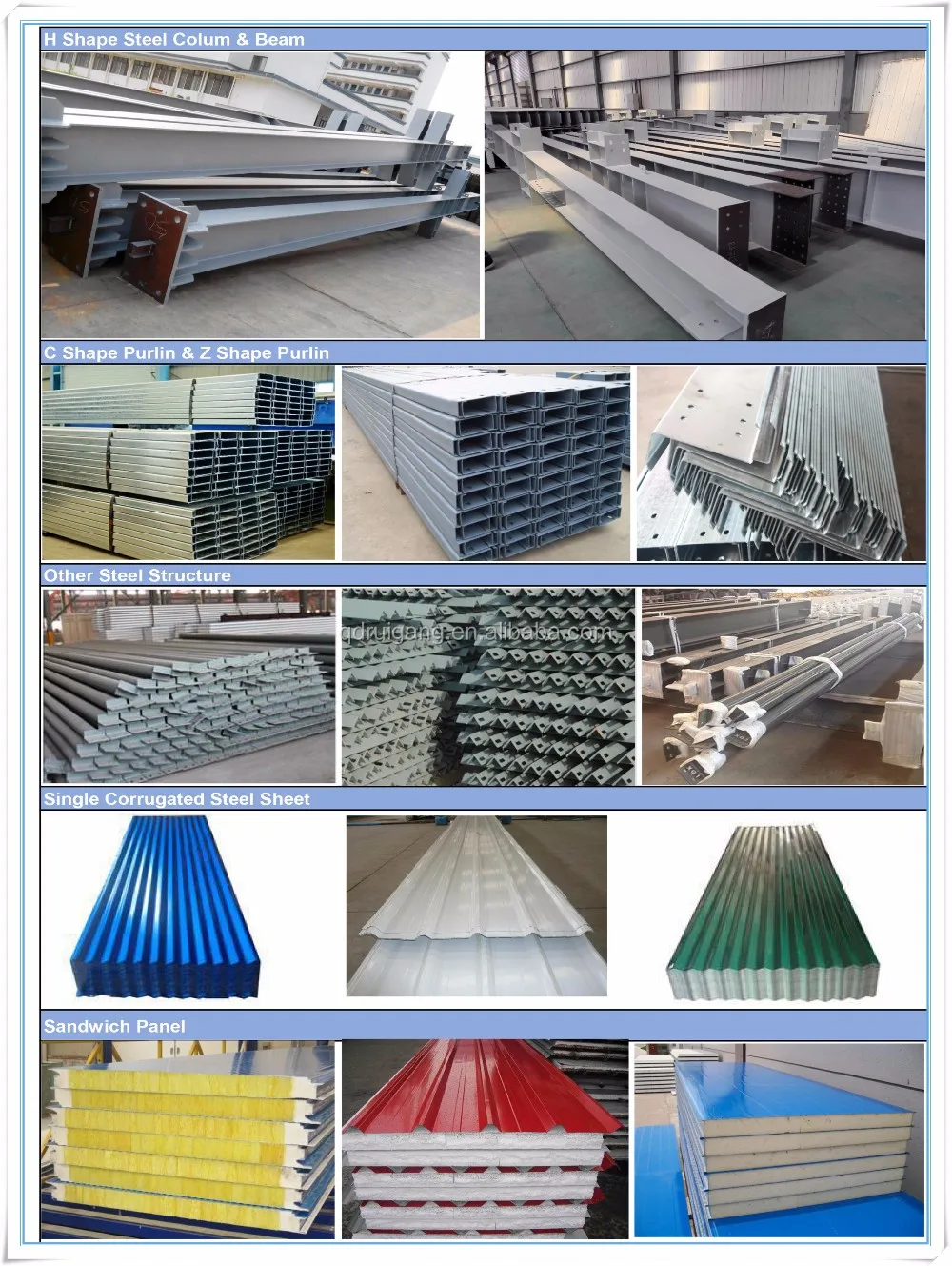 Prefab Steel Structure Building Steel Structure Multi-storey - Buy ...