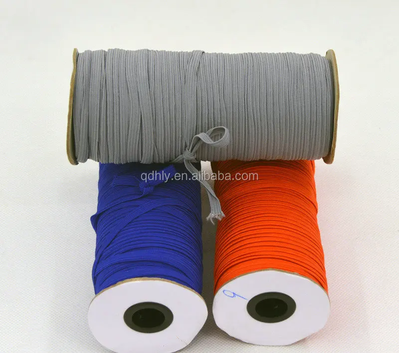 3-12mm Colored Flat Elastic Band - Buy Custom Elastic Bands,Thin ...