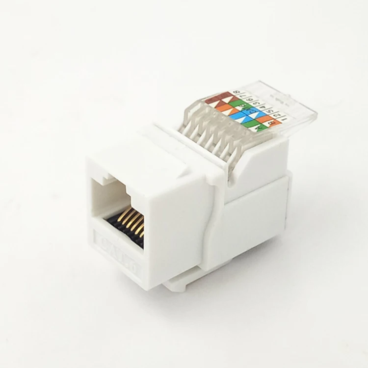 Ethernet Keystone Jack Rj45 Connector Amp Tyco Cat6 - Buy Amp Tyco Cat6 ...