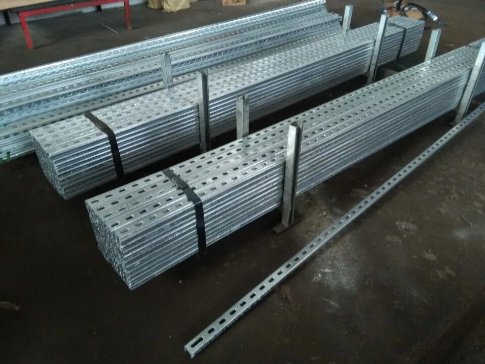 Steel Frame Purlin Strut Channel For Cable Tray Management Oem Factory ...