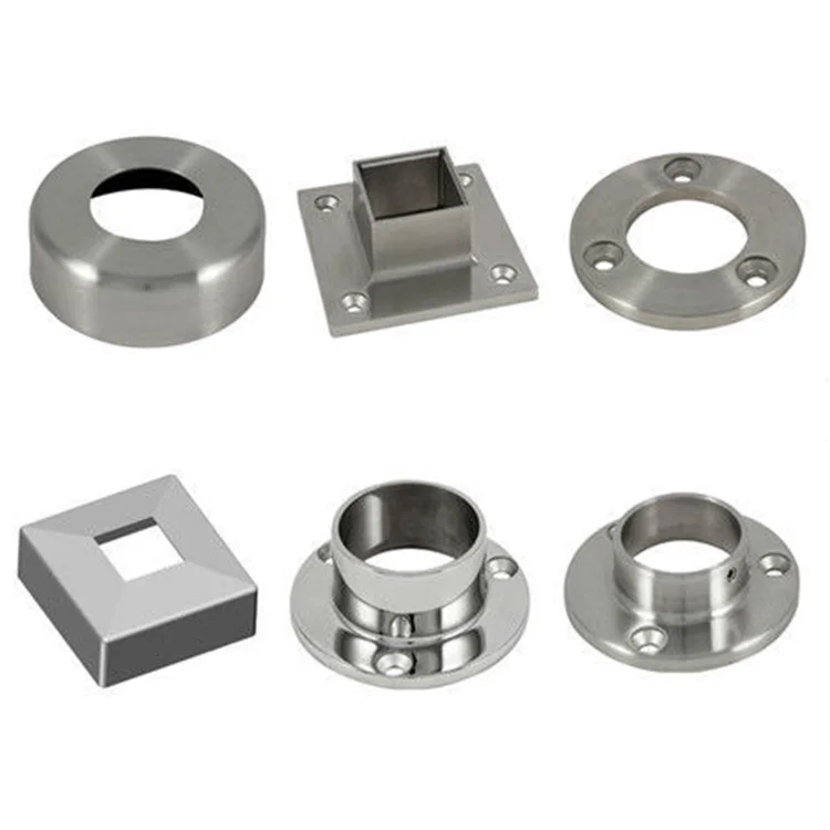 Stair Railing Fittings Stainless Steel Flange Stainless Steel Railing ...