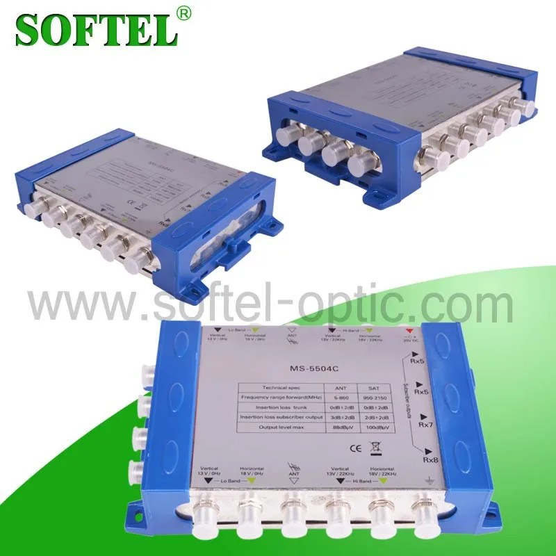 SOFTEL Diseqc 2.0 Multiswitch - High Definition Satellite Switch