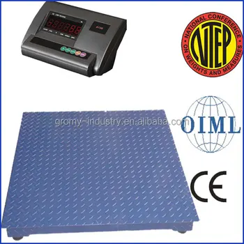 2 Ton Weighing Scale Industrial Platform Scale 1.2*1.2m 3t - Buy ...