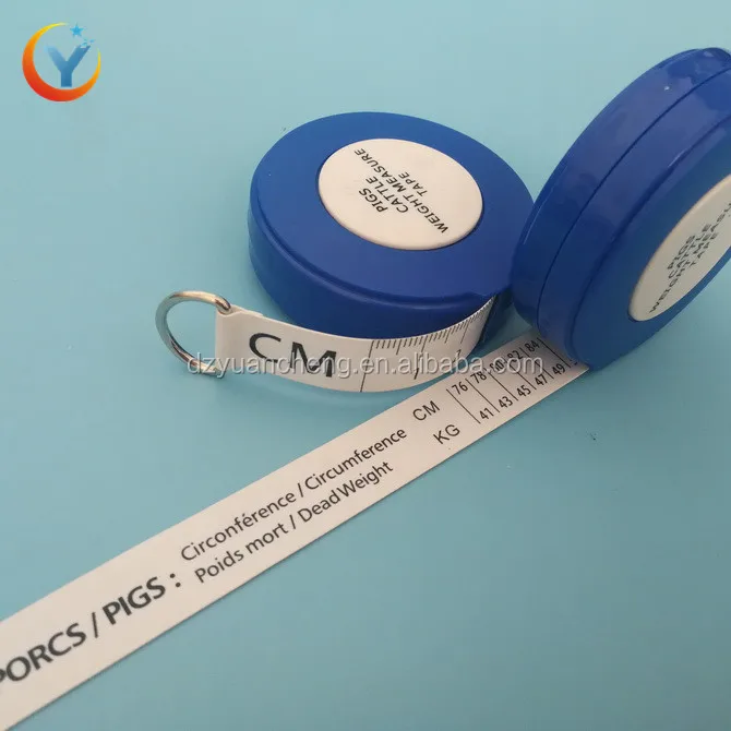 High Quality Retractable Animal Body Weight Measuring Tape,Pigs Cattle ...