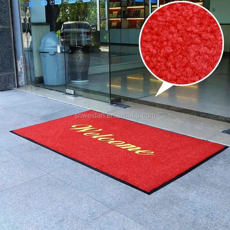 Anti Dusting Long Hair Printed Carpet,Welcome Mats For Front Door - Buy ...