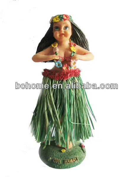 Resin Dashboard Hula Girl Figures - Buy Custom Hula Girl,Hula Girl ...