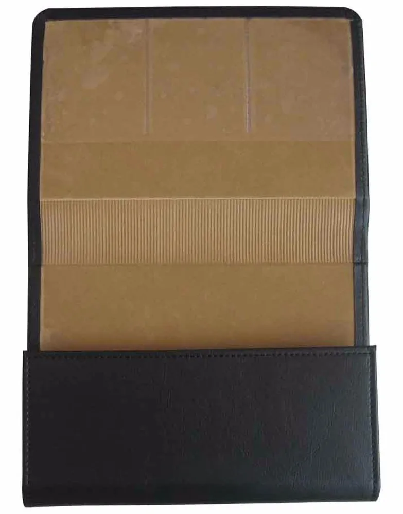 Pu Leather Folio Car Manual Folder Sofe,Document Bag Card Holder Car ...