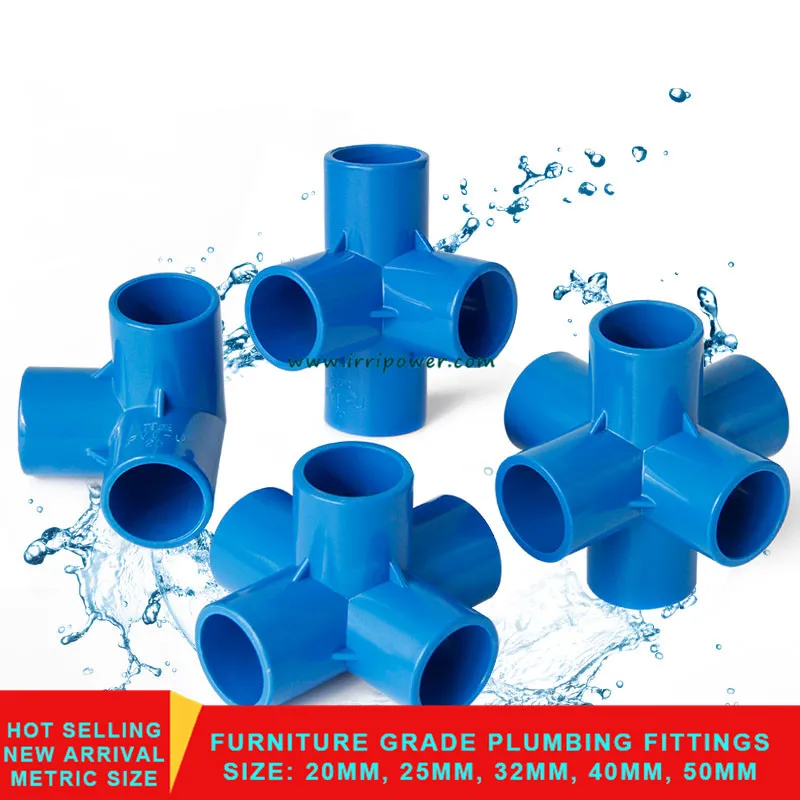 Astm Schedule 40 Pvc Pipe Fittings 3 And 4 Way Elbow - Buy 3 And 4 Way ...