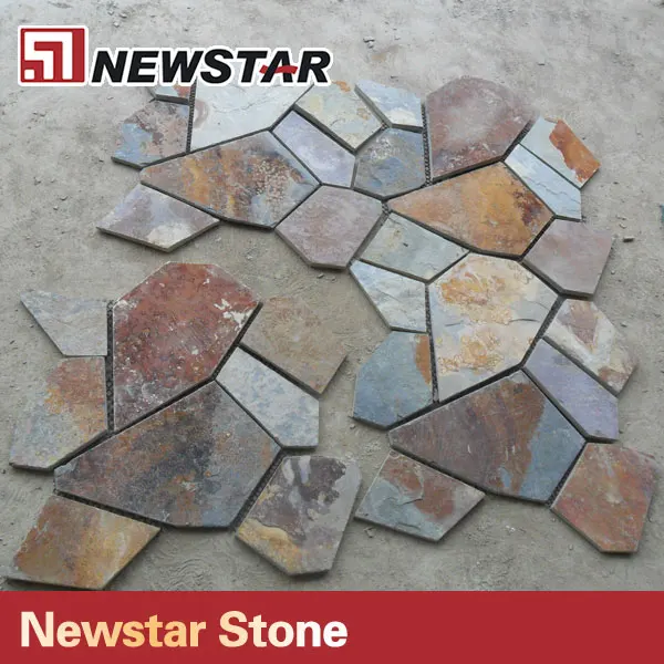Newstar Irregular Shaped Paver,Patio Slate Tiles,Pattern Outdoor Slate ...