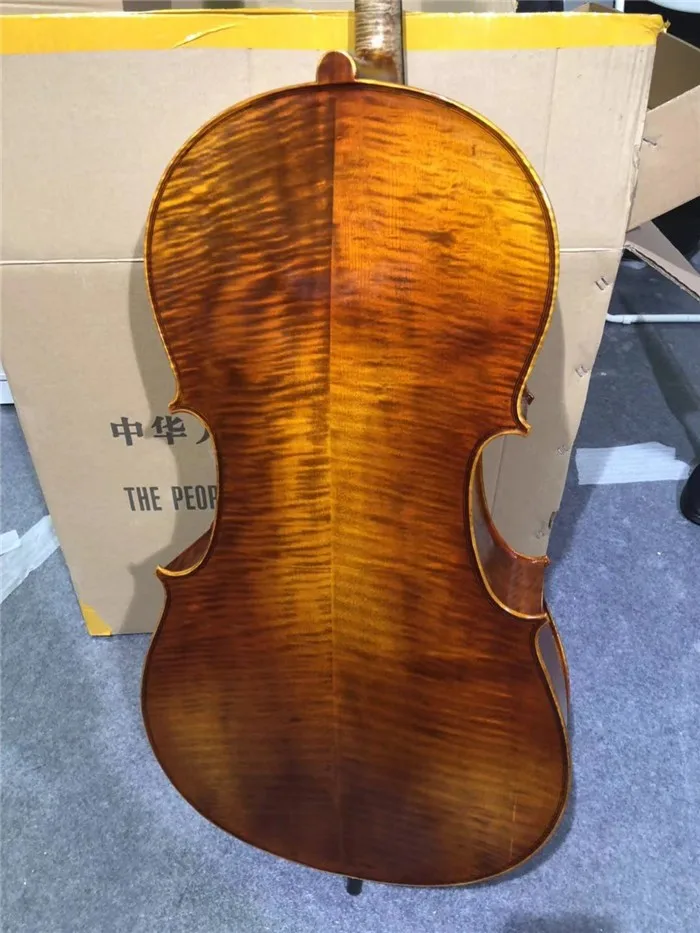 Professional Germany Antique Old Handmade Solo Cello 4/4 - Buy Cello ...