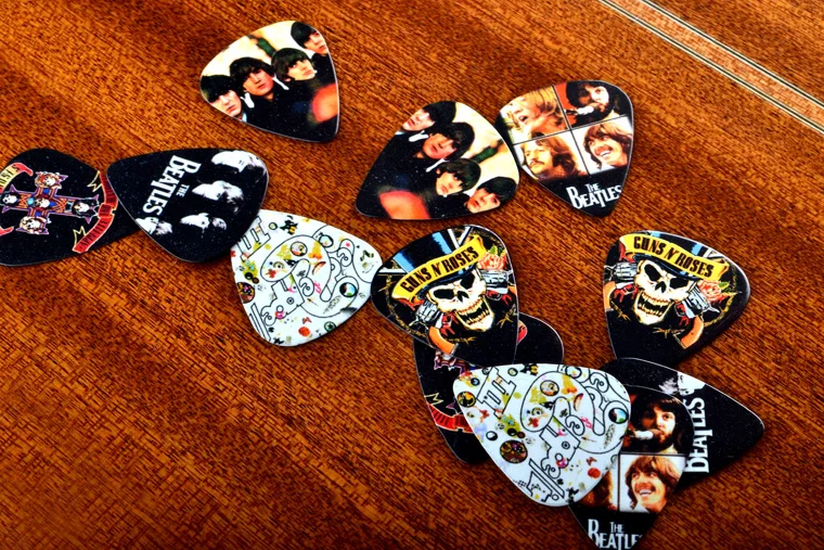 Customized Logo Printed Guitar Picks - Promotional Items