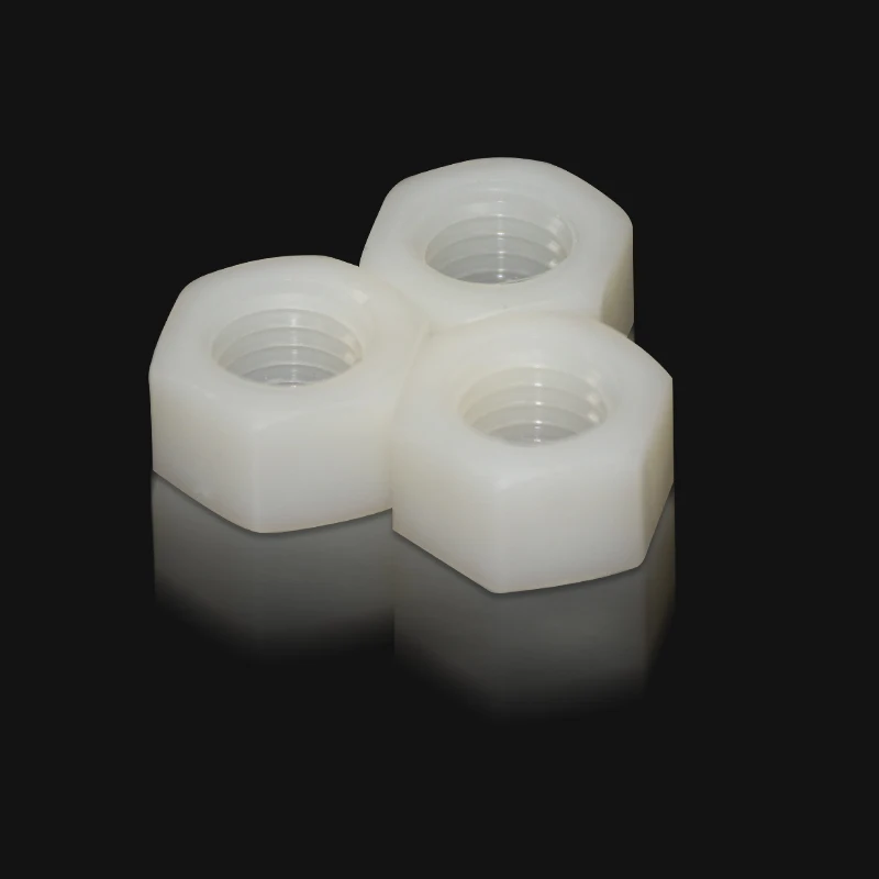Plastic Hexagon Nut Polyamide Pa66 Nut - Buy Pa66 Nut,Nylon Nut,Plastic ...