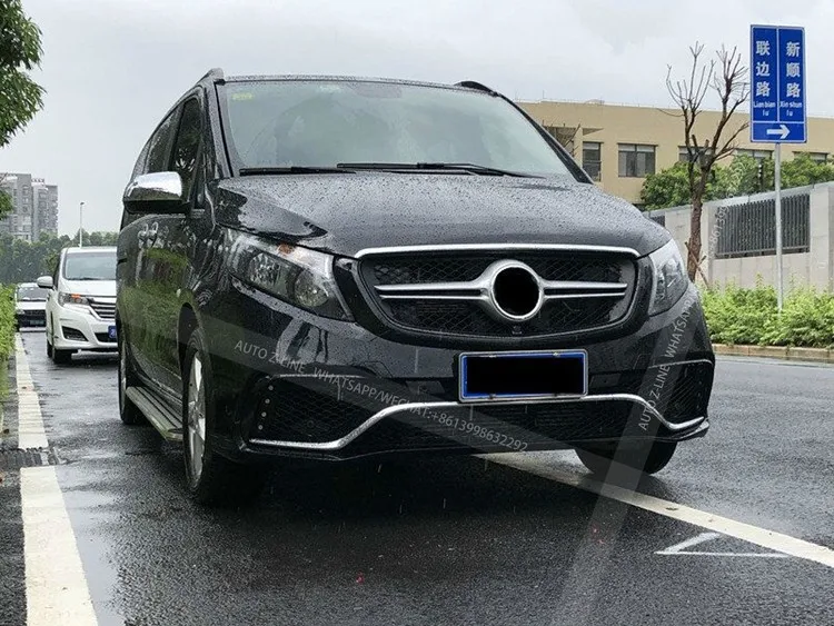 V Class W447 Body Kit: Front & Rear Bumpers, Grille for V250, V260 ...