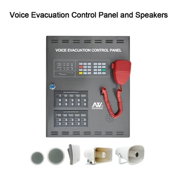 Fire Alarm Voice Evacuation Broadcast System With Speaker And ...
