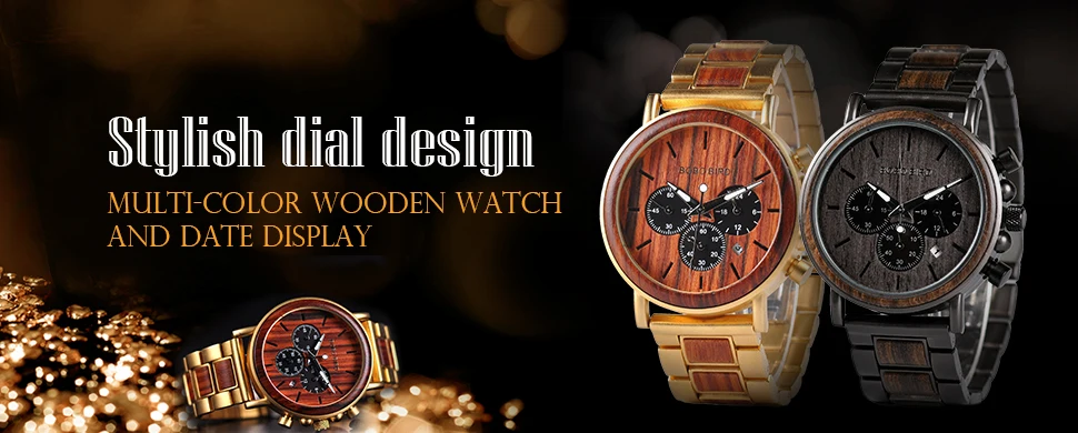 Luxury Wood Mens Watches - Professional High Quality Timepieces