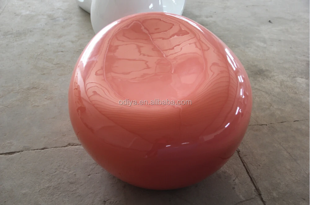 Frp Morden Round Pebble Lounge Chairs,Oem Fiberglass Lounger Chair ...