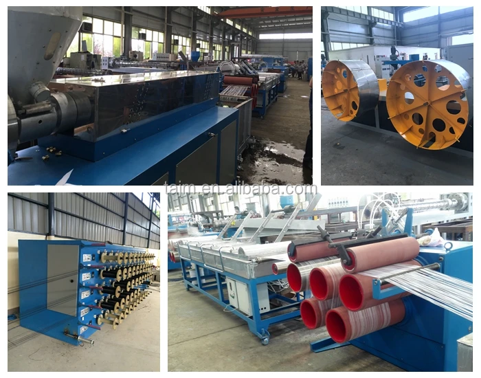 Pp Flat Fiber Extruder Machine /raffia Film Extrusion Line/hdpe ...