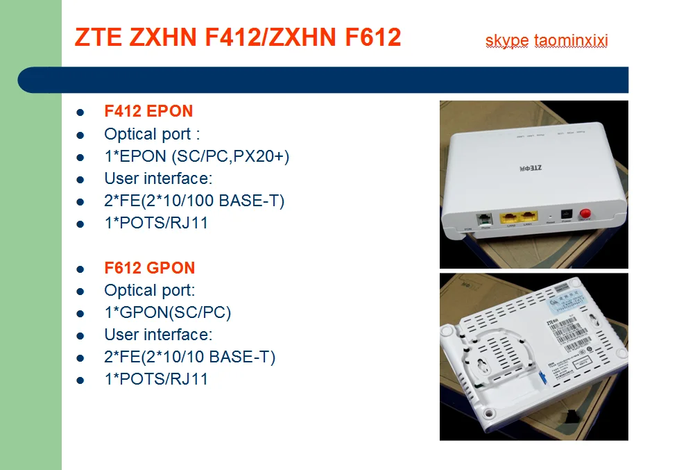 Zte F401 F460 F601 F612 F612w F660 F668 Zte F600w Zte Zxhn F600w Gpon ...