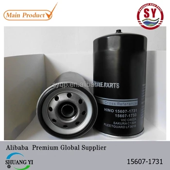 Auto Oil Filter 15607-1731 Used For Hino - Buy Auto Oil Filter 15607-1731 Used For Hino,Oil ...