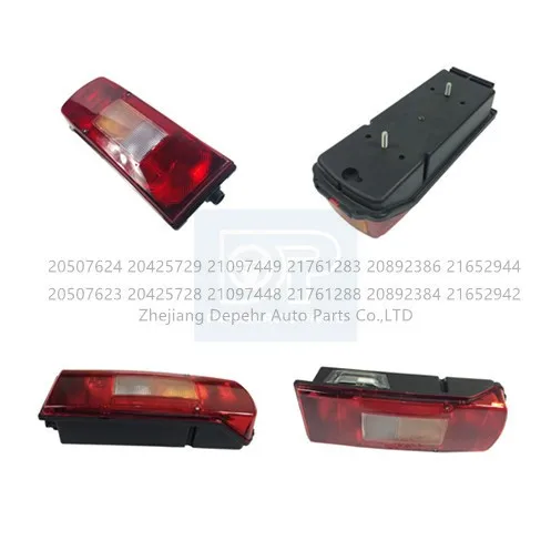 Depehr Heavy Duty European Tractor Plastic Tail Lights