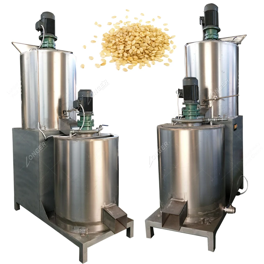 Efficient Sesame Peeling with Longer's Large Capacity Machine