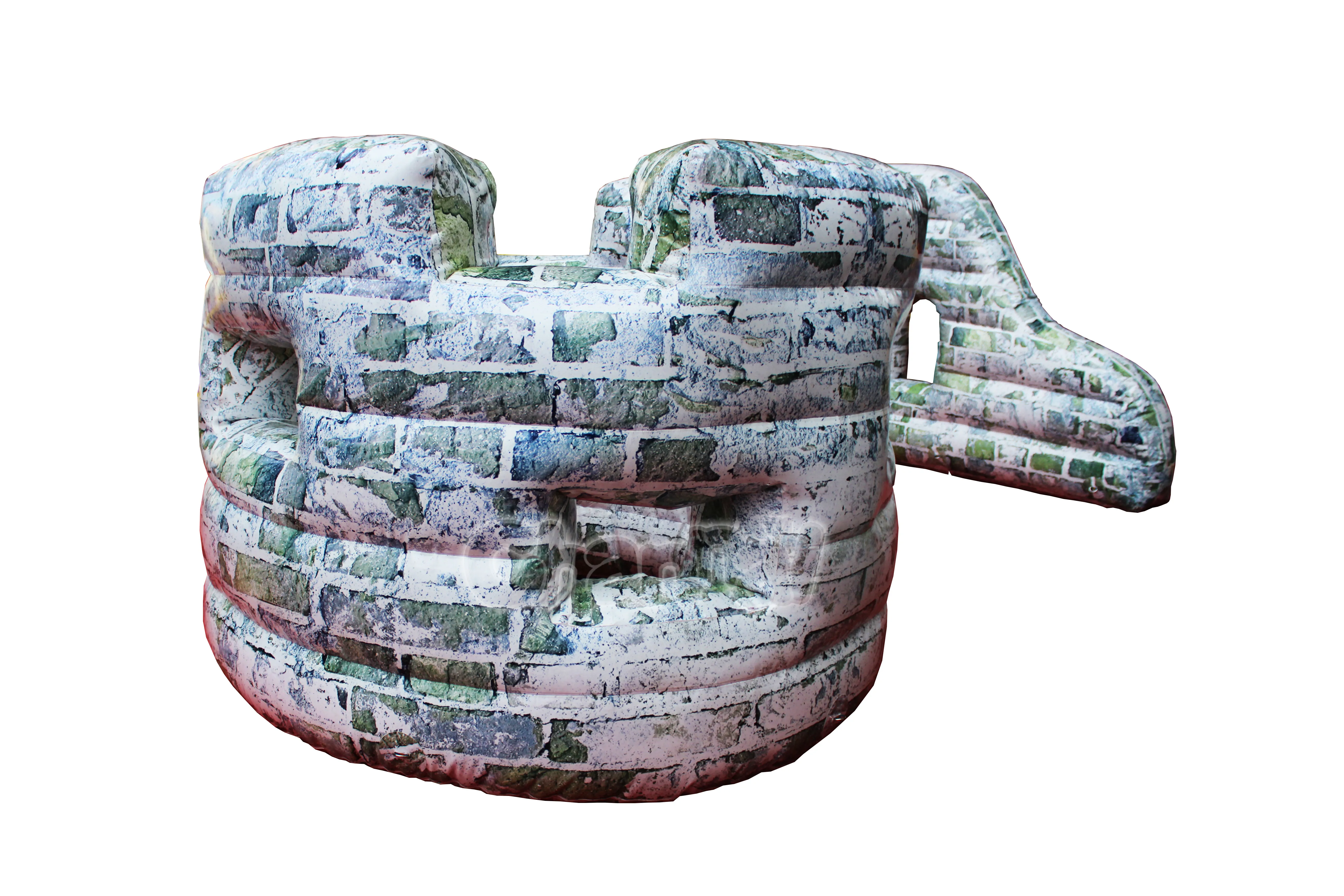 18 Pieces Bunkers Bouncy Bunkers air Truck Inflatable Paintball Bunker ...