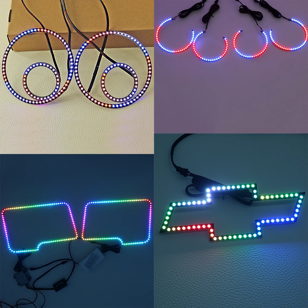 B606 LED Car Light Controller - RGB Halo Lights & Angel Eyes