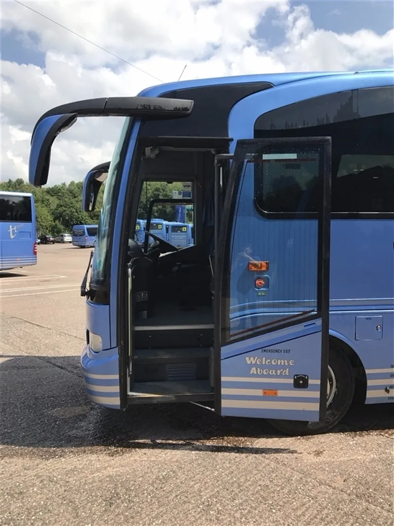 Pneumatic Outswing Sliding Bus Door Mechanism with Anti-Pinch Function ...