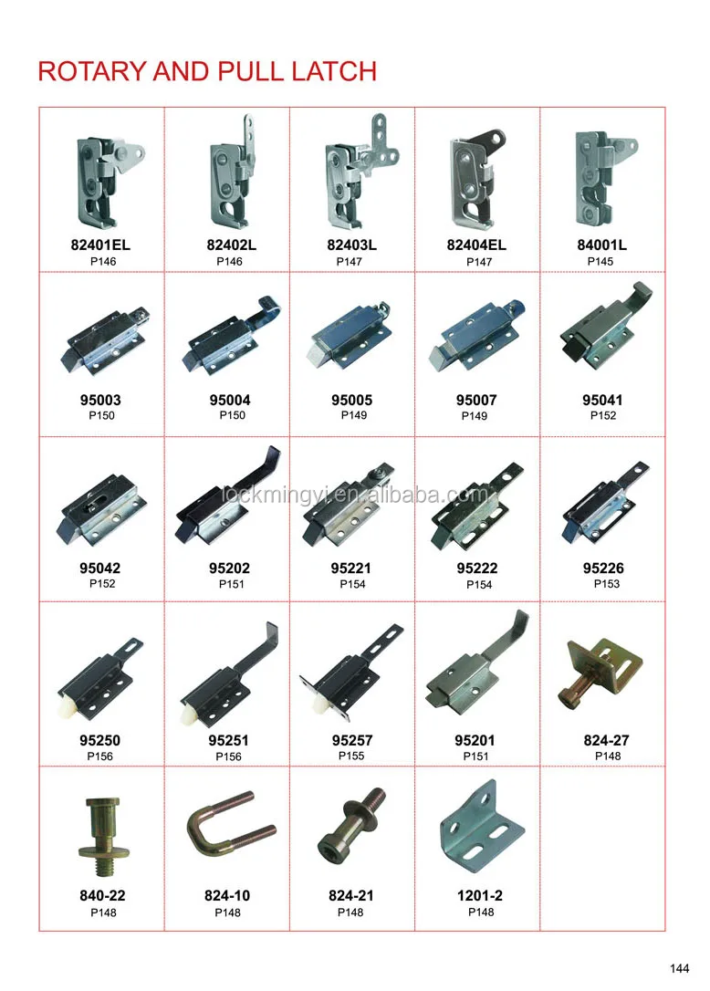 Heavy Duty Finger Pull Slam Latch with 25lbs Spring Rate