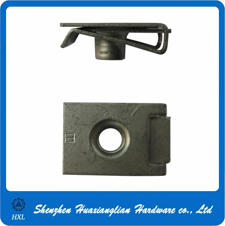 M4 M5 M6 Clamping Nut Lock Nut U Spring Clip Nut - Buy Stainless Steel ...