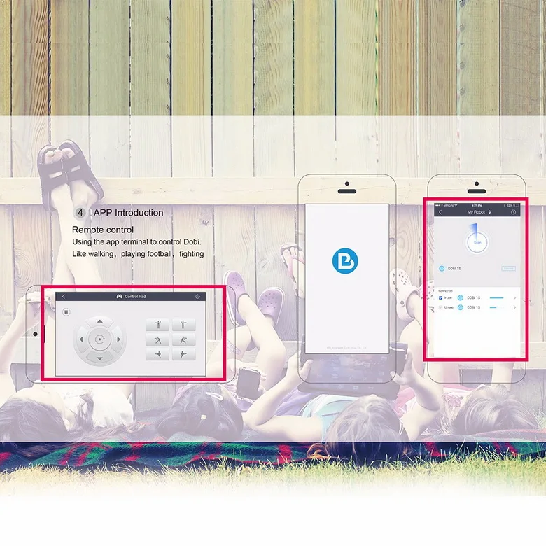 Global Drone Wltoys Gwf8 Dobi Intelligent Humanoid Voice Control ...