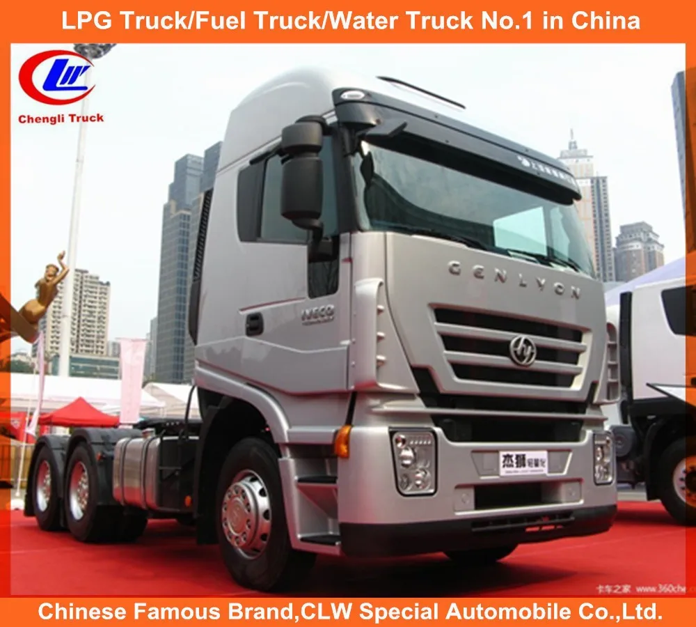 rhd 351-450hp 10 عجلة شاحنة جرار جرار رئيس iveco iveco iveco iveco ...