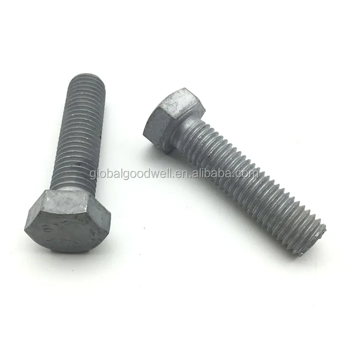 Hot Dipped Galvanized Cap Screws & Hex Bolts Products from Shijiazhuang ...