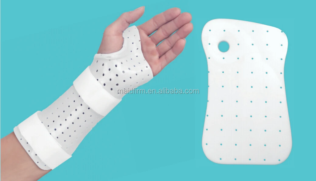 Thumb Hole Wrist Cock-up - Low Temperature Thermoplastic Splint