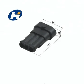 282105-1 Amp Electrical Connector Pbt Gf15 - Buy Electrical Connector Pbt Gf15,Amp Electrical ...