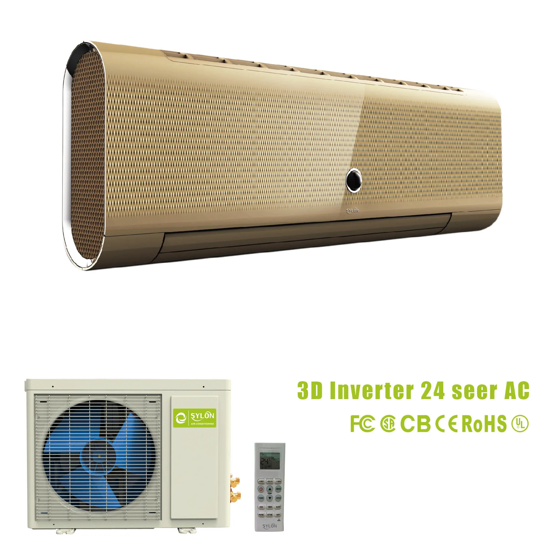 1.5hp/12000btu/1ton High Quality Smart Wifi Wall Split Type Inverter ...