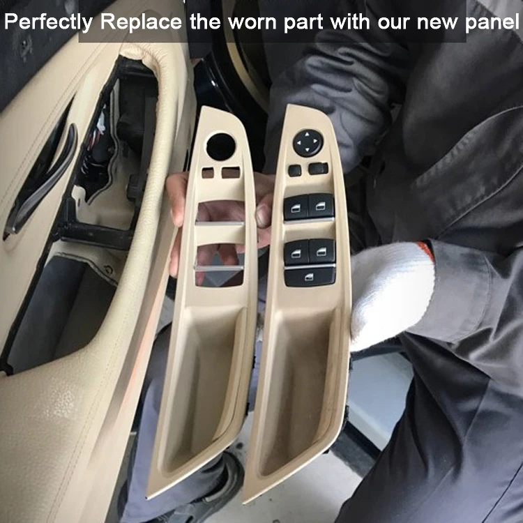 BMW 5 Series Interior Door Pull Handle Armrest Trim