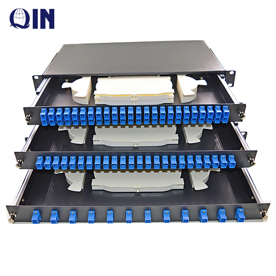 24 Port 1U Fiber Optic Splice Tray - Reliable Network Solution