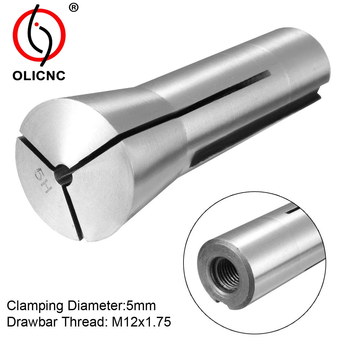 R8 13pcs Cnc Machining Collets Set - Metric & Inch Sizes, Oem