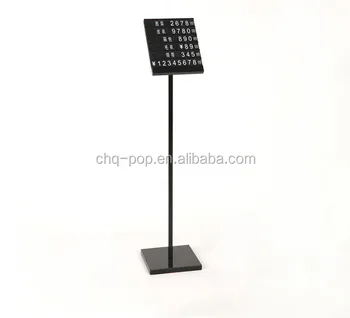 Tabletop Digital Price Board Display Stand - Buy Price Board Display ...