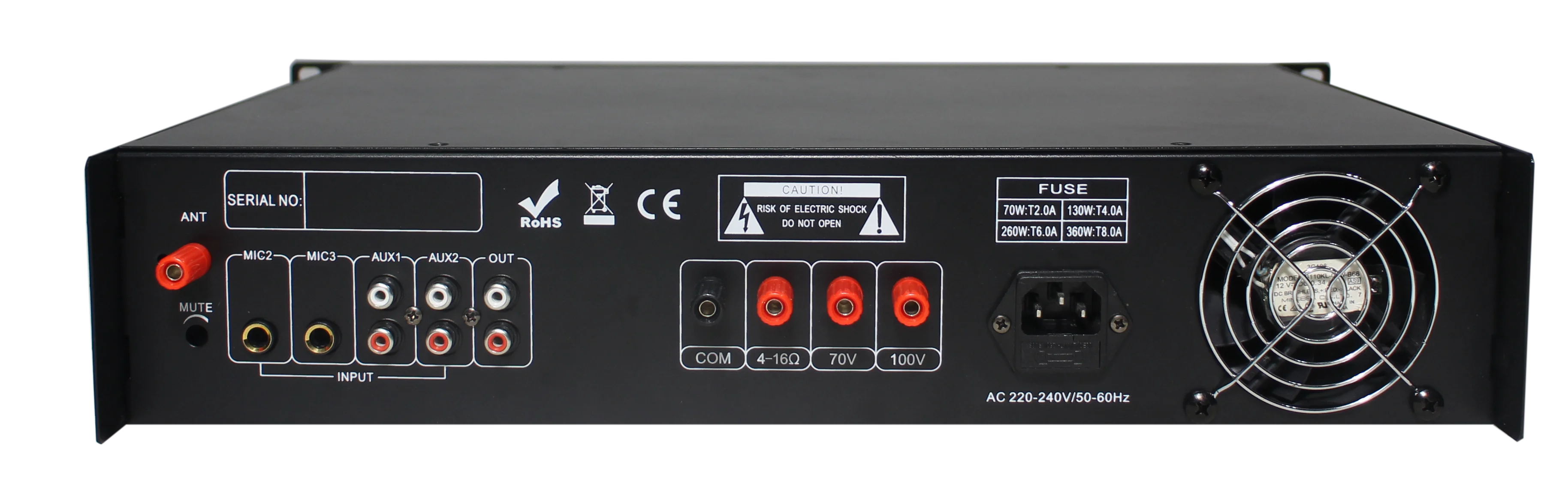 Public Address System Compact Mixer Amplifier With Usb/tuner - Buy Pa ...