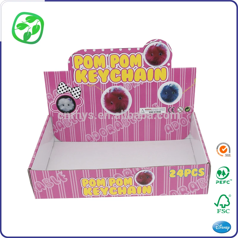 Cardboard Lip Balm Pdq Display Box - Easy Assembly